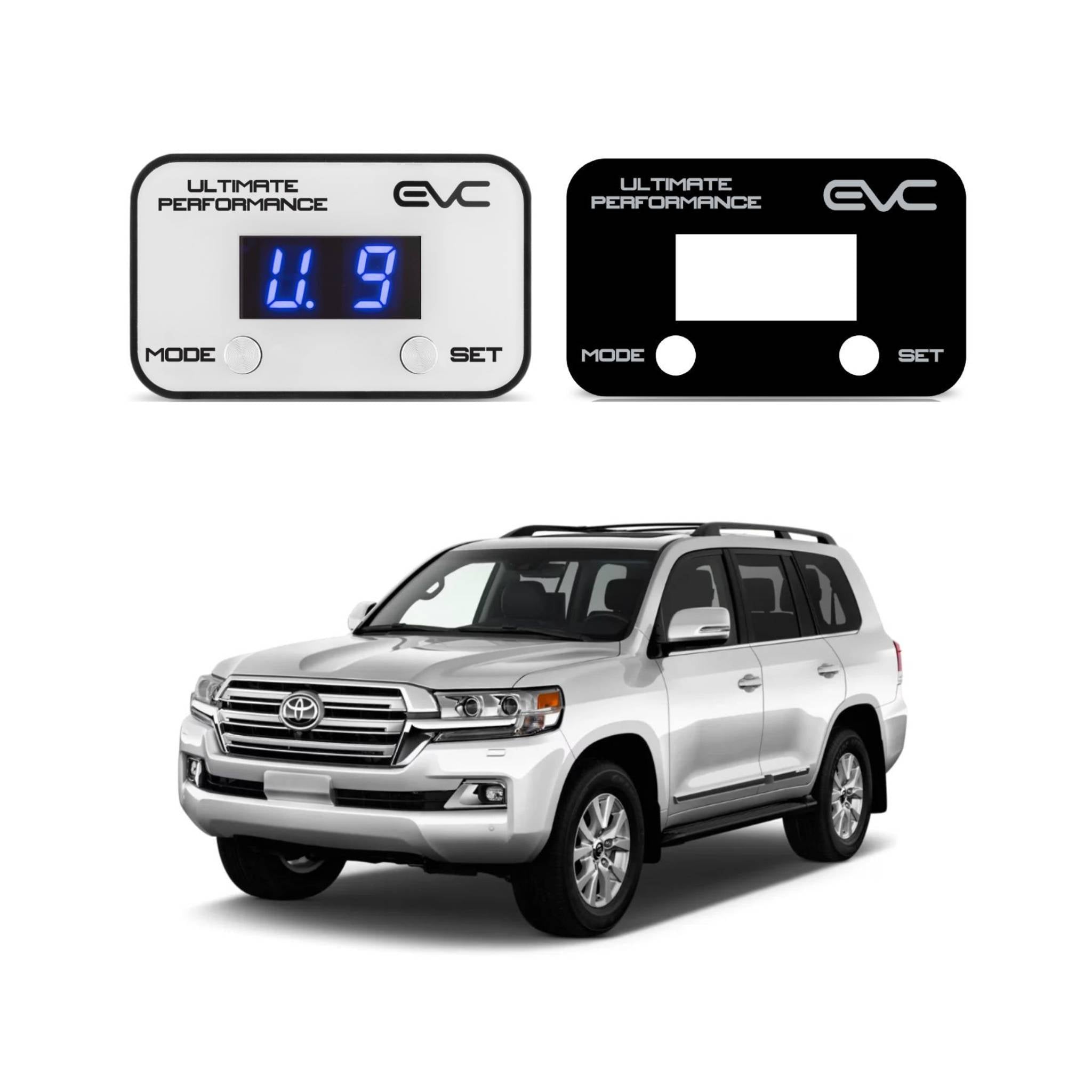 Ultimate 9 Throttle Controller & Black Sticker for Toyota Landcruiser